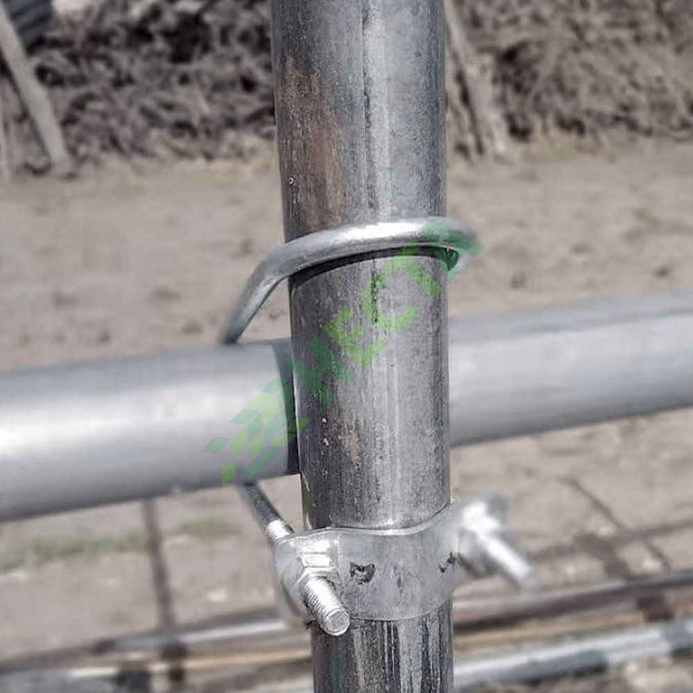 Hecta.ro. Brida sa fixare prindere in cucere a tevilor pentru solar